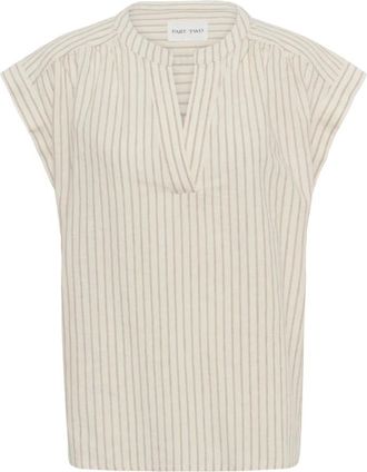 Part Two Femme, Blouses et Chemises, Multicolore, Taille: 34 FR Striped Blouse