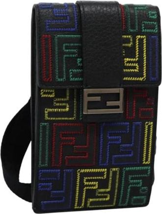 Fendi Pre-owned Toile sacs-fendi - Femme - Pre-owned - Noir - Taille: ONE Size