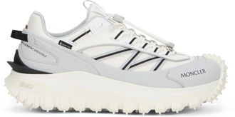 Moncler Mens Sneakers Trailgrip Gtx White Polyester Trainers