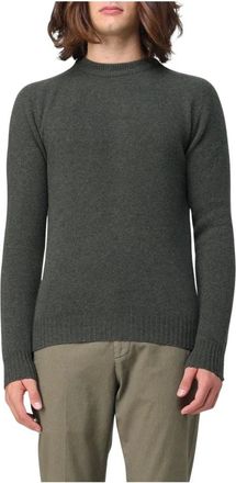 Altea Homme, Pulls, Vert, Taille: S Cashmere Mock Neck Sweater