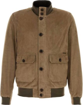 Moorer Homme, Vestes, Beige, Taille: L Carlos Bomber Jacket