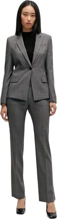 HUGO BOSS Anzugjacke f&uuml;r Damen, Hals Kerbe (Grau)