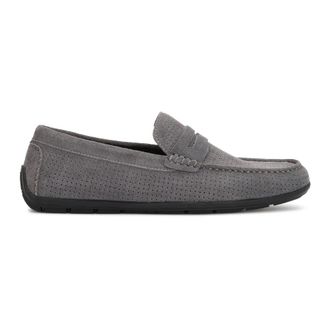 Kazar Homme, Chaussures, Gris, Taille: 46 EU Mocassins en daim