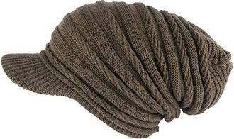 Nyls Cr&eacute;ation Bonnet Casquette Rasta Vert Kaki Kift Taille Unique - Vert