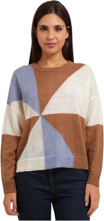 Pennyblack Pbbtalpa Maille col rond - Femme - Pulls - Multicolore - Taille: 38 FR
