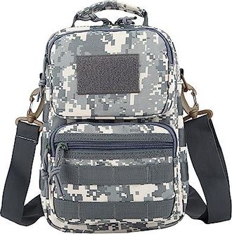 Generic Sac &agrave; bandouli&egrave;re pour activit&eacute;s de plein air, alpinisme, petit sac portable de loisirs tendance, sacs &agrave; dos &agrave; capuche pour homme (bleu, taille unique