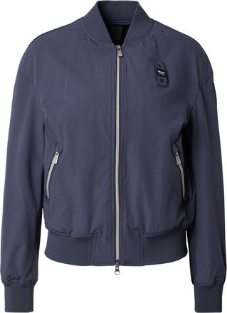 Blauer Jacke Devine