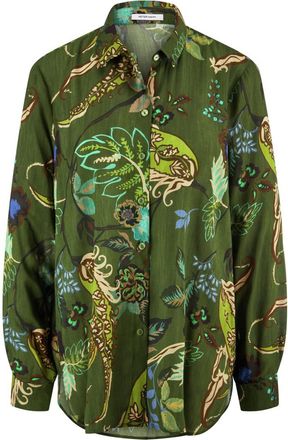 Peter Hahn Bluse Peter Hahn grün