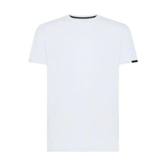 Roberto Ricci Design Rrd, Homme, Tops, Blanc, Taille: XL T-shirt l&eacute;ger en tissu Oxford