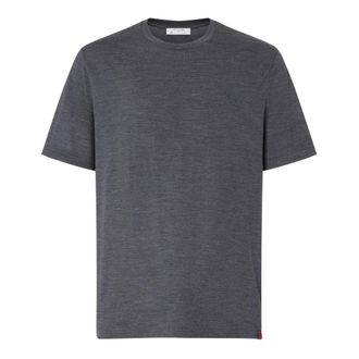 Jacob Cohen T-shirt &agrave; col rond - Homme - Tops - Gris - Taille: XL
