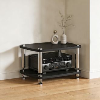 Generic HiFi Regal Stereo-St&auml;nder und -Racks, Medienkonsole, AV-Medienst&auml;nder mit sto&szlig;d&auml;mpfenden F&uuml;&szlig;en, Audio-Rack-Turm-CD-Player-St&auml;nder for Zuhause/B&uuml;ro/Aud