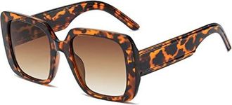 Generic Lunettes dextérieur à grand cadre pour hommes et pour femmes, lunettes décoratives pare-soleil de plage (couleur : B, taille : moyenne), F, Taille uni