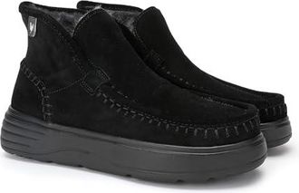 Walk In Pitas | PERTH | Bottes pour femmes | Bottine | Chaussures Dhiver | Bottines | Botte Dhiver | Chaussure sans lacets | Chaussures Walkinpitas | Noir 38