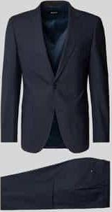 HUGO BOSS Slim Fit Anzug mit Schurwoll-Anteil Modell HUGE