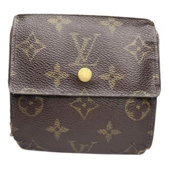 Louis Vuitton Pre-owned Retiro Leder Geldb&ouml;rse - - Pre-owned - Damen - Braun - ONE SIZE