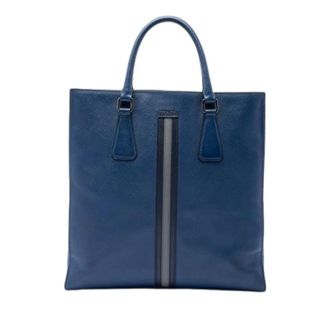Prada Pre-owned Vintage Tote Bag - - Pre-owned - Damen - Blau - ONE SIZE