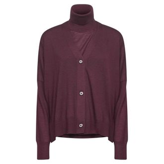 Blanca Vita Cardigans - - Knitwear - Damen - Rot - XS