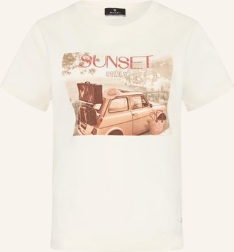 Monari Monari T-Shirt Mit Schmucksteinen beige