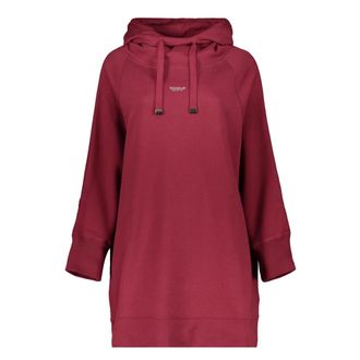 Dondup Cotton Oversize Hoodie - - Sweatshirts & Hoodies - Damen - Rot - XS