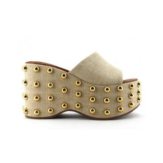 Schutz Damen, Schuhe, Beige, 37 EUGr&ouml;&szlig;e
