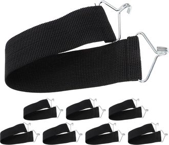 OSALADI 8 St&uuml;ck Pack Verst&auml;rkungsgurte f&uuml;r Liegest&uuml;hle Wetterfeste Rei&szlig;feste Reparaturgurte f&uuml;r Garten und Klappst&uuml;hle Ger&auml;uschd&auml;mpfende Ersatzgurte f&uuml;r Outdo