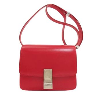 Celine Sac bandouli&egrave;re vintage Pre-owned - Femme - Pre-owned - Rouge - Taille: ONE Size