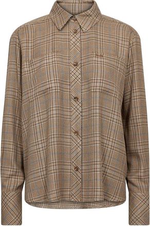 Mos Mosh MOS Mosh, Femme, Blouses et Chemises, Bleu, Taille: 46 FR Mmsanni Kalif Shirt