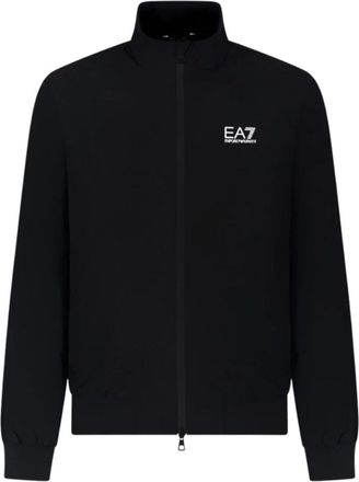 Emporio Armani Emporio Armani Ea7, Homme, Sweatshirts et sweats &agrave; capuche, Noir, Taille: S Bomber Vestes