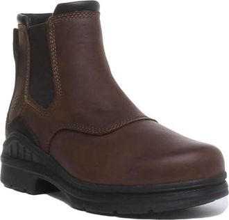 Ariat Womens Barnyard Twin Gore II Boot - Antique Brown Footwear UK Size - UK 6