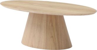 Vente-Unique Vente-unique - Table basse placage chêne - Naturel clair - antelada