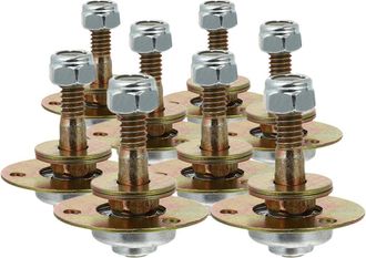 Artibetter Hoement 8 St&uuml;ck Teiliges M&ouml;belachsen Ersatzteile Schaukelstuhl Lager Schrauben Verbindungselemente M&ouml;belbeschl&auml;ge f&uuml;r Einfache Montage Langlebige Eise