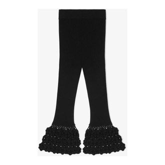 Ganni Damen, Hosen, Schwarzk, SGr&ouml;&szlig;e