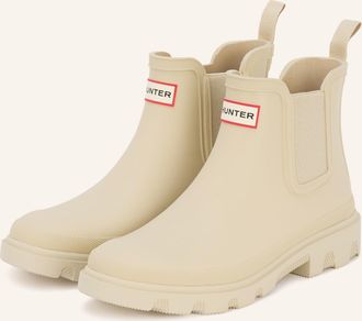 Hunter Gummi-Boots Downpour beige