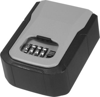 Cabilock Wetterfeste Aluminiumschloss Schlüsselbox mit Zahlencode Große Kapazität Diebstahlschutz Aluminiumlegierung Wetterbeständig für Außenbereich Haus Verm