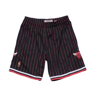 Mitchell & Ness Homme, Sport, Noir, Taille: M Shorts Swingman Alternate 96-97