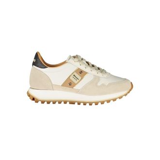 Blauer Bianco Polyurethan Damen Sneaker Bereit zu Funkeln