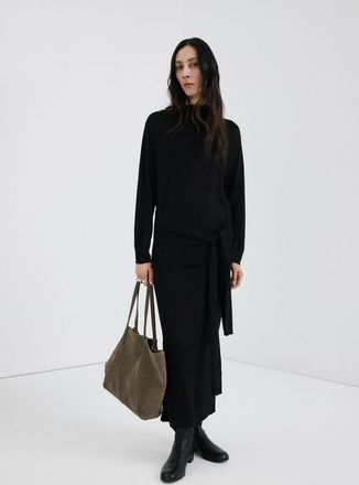 Mango Pull-over maille col montant noir - Femme - XXS - MANGO