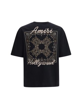 Amiri Ma Quad Bandana OS T-Shirt - Black