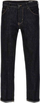 Pantaloni Torino Jean Droit - Bleu