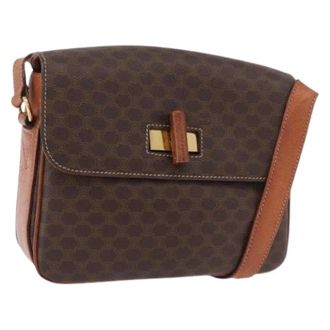 Celine Pre-owned Vintage Macadam Schultertasche - - Pre-owned - Damen - Braun - ONE SIZE