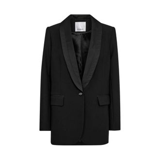 Co'Couture Smoking Blazer - Femme - Vestes - Noir - Taille: 36 FR