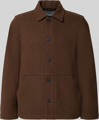 Marc O'Polo Denim Regular Fit Blouson aus Woll-Mix