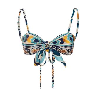 La DoubleJ 3-Way Bandeau Bikini Top - - Swimwear - Damen - Mehrfarbig - M