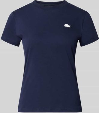 Lacoste Sport Slim Fit Sport-T-Shirt aus Baumwoll-Mix