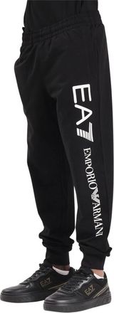 Emporio Armani Emporio Armani Ea7, Homme, Pantalons, Noir, Taille: XL Logo Series Cotton Joggers