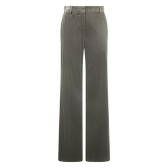 Alberta Ferretti Straight Pants - - Trousers - Damen - Grau - XS