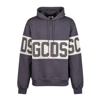 GCDS Gcds, Homme, Sweatshirts et sweats &agrave; capuche, Gris, Taille: XL SweaT-shirts &agrave; capuche