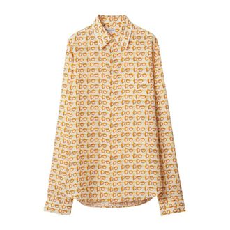 Burberry B Seidenhemd - - Blouses & Shirts - Damen - Beige - 2XS
