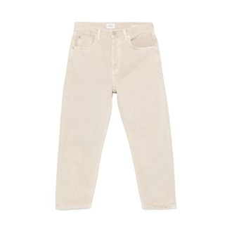 Citizens Of Humanity Beige Jeans mit Knopfleiste Klassische Taschen - - Jeans - Damen - Beige - W26