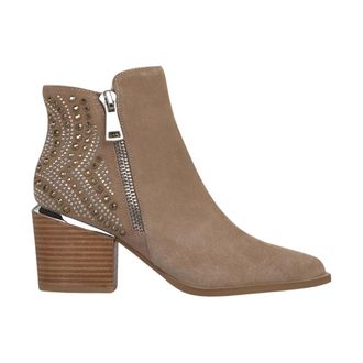 Alma En Pena Stiefelette mit Strassnieten - - Shoes - Damen - Beige - 40 EU